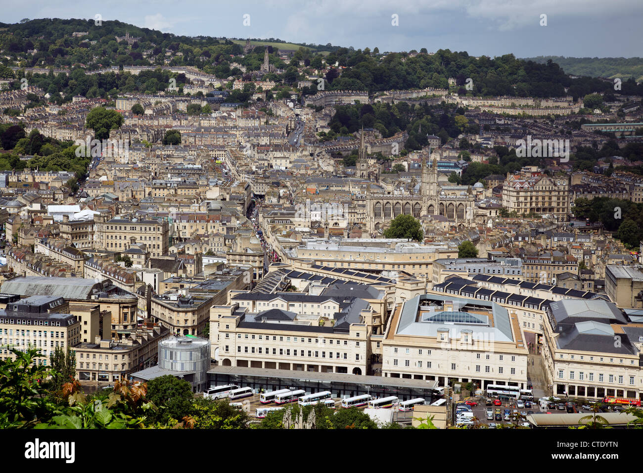 City of Bath skyline Stock Photo - Alamy