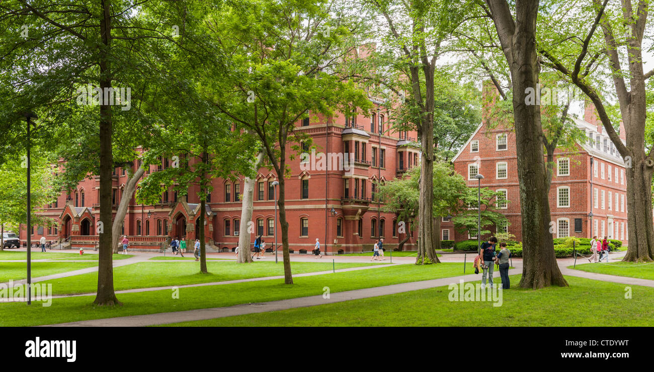 Harvard Old Yard, Cambridge, MA Stock Photo - Alamy