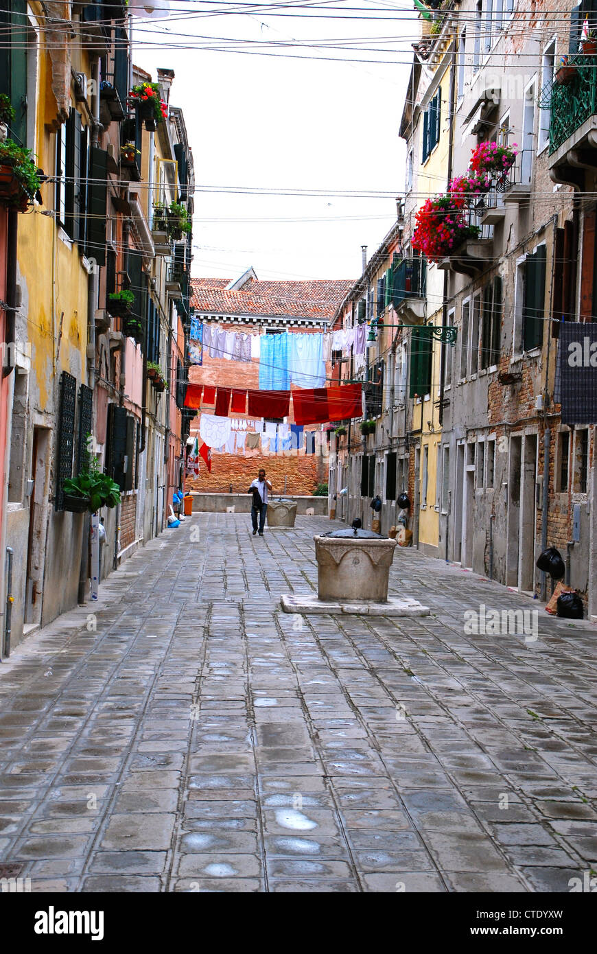 Local Streets in Venice Stock Photo - Alamy