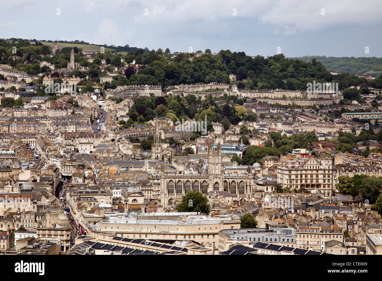 City of Bath skyline Stock Photo - Alamy