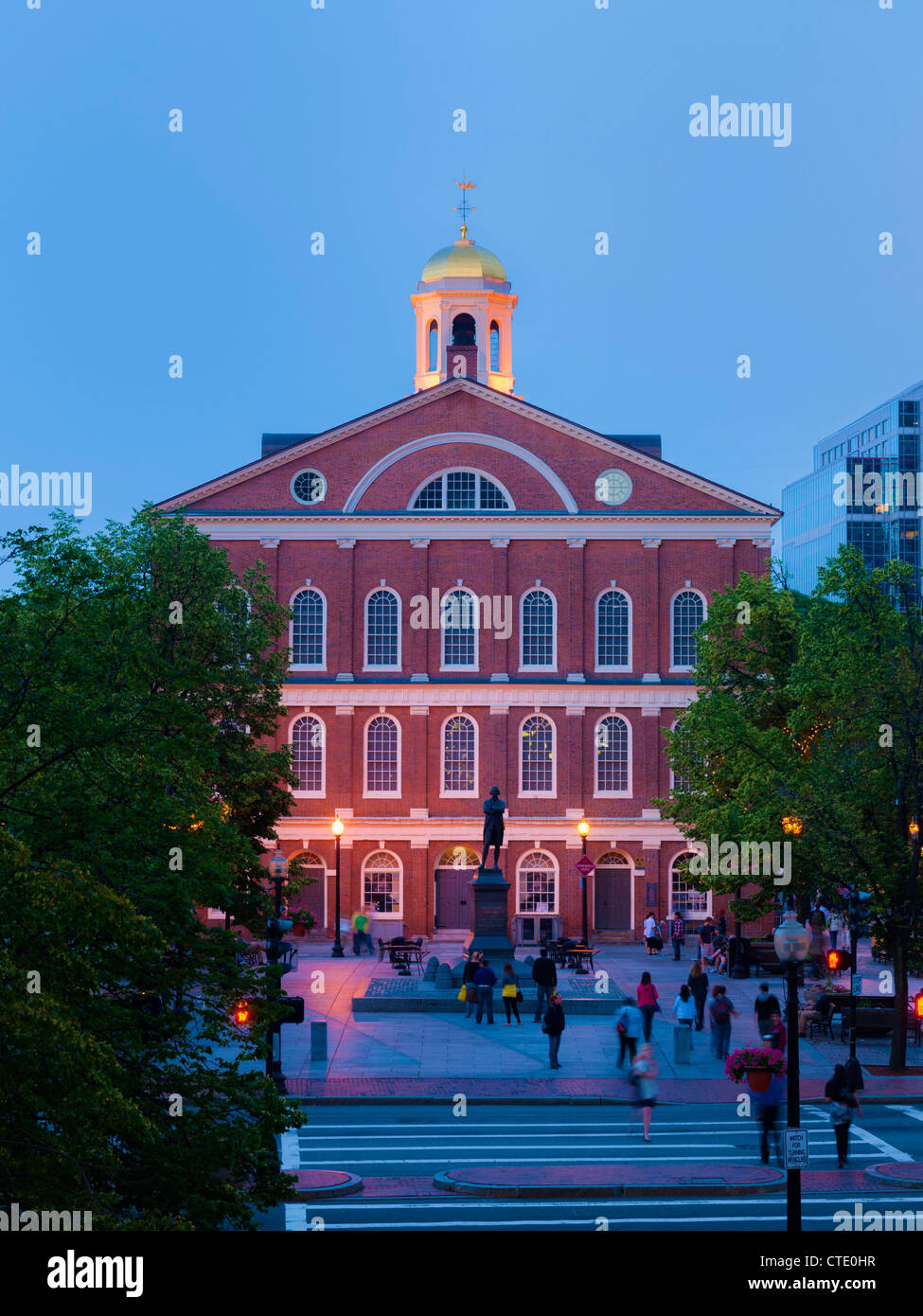 Faneuil Hall, Boston Stock Photo - Alamy