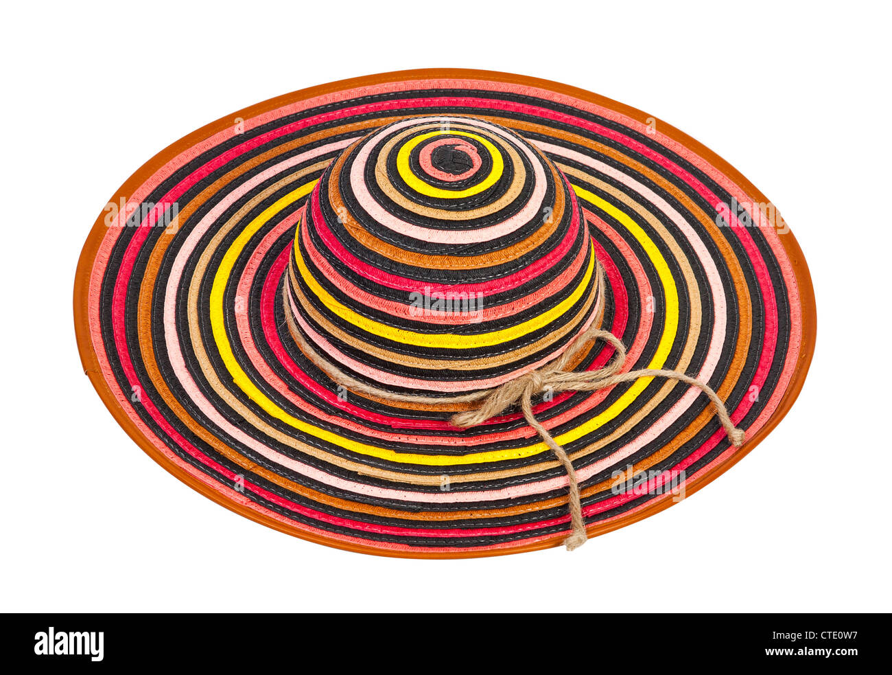 Close up sun hat Cut Out Stock Images & Pictures - Alamy