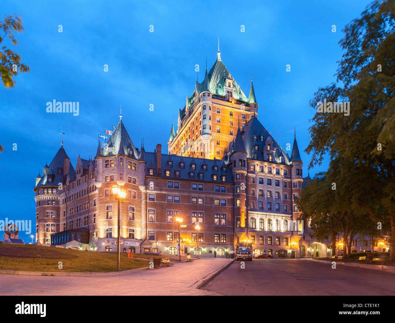 Fairmont Le Chateau Frontenac, Quebec City Stock Photo - Alamy