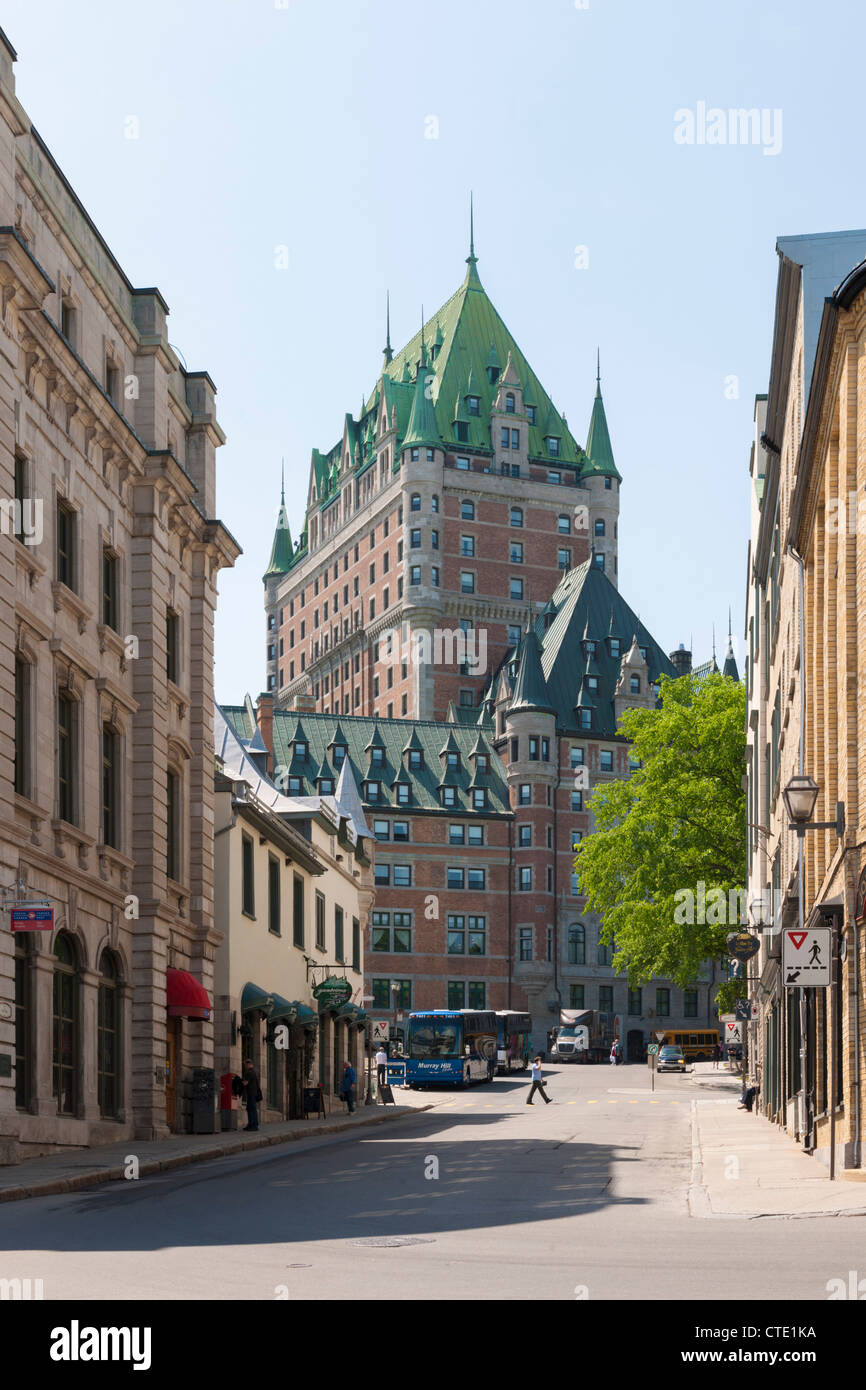 Fairmont Le Chateau Frontenac, Quebec City Stock Photo - Alamy