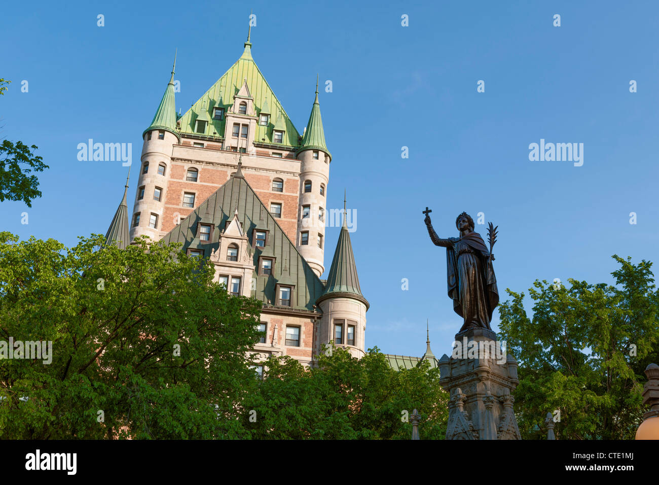 Fairmont Le Chateau Frontenac, Quebec City Stock Photo - Alamy