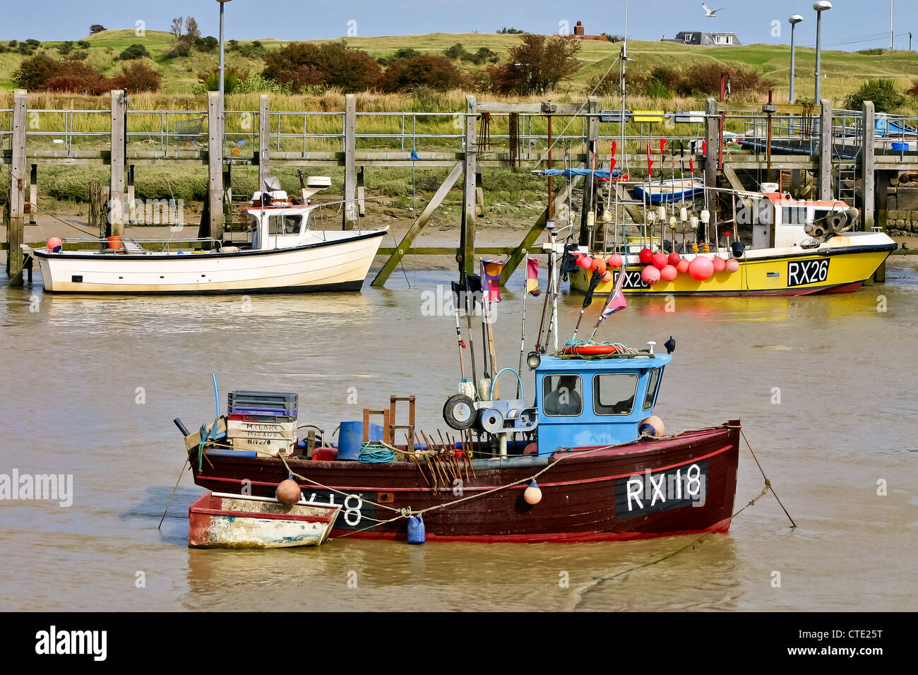 Fishing boats Rye harbour Stock Photo - Alamy Fishing boats Rye harbour Stock Photo - Alamy