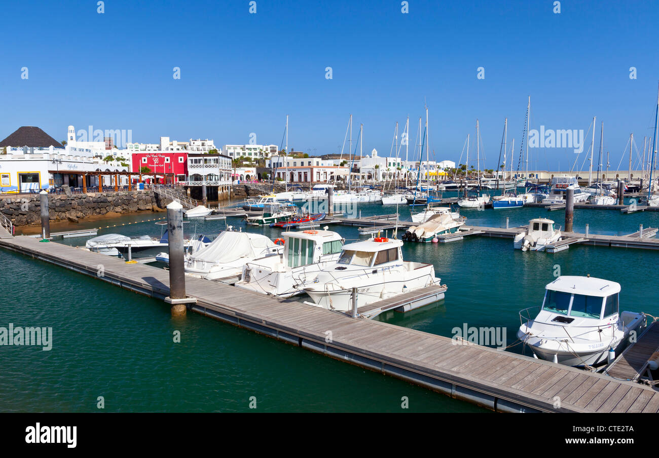 Rubicon Marina Playa Blanca Lanzarote High Resolution Stock Photography ...