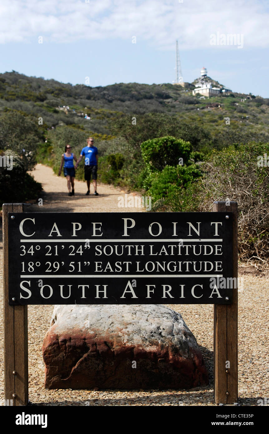 Cape Point, the extreme tip of the African continent, Cape Peninsular ...