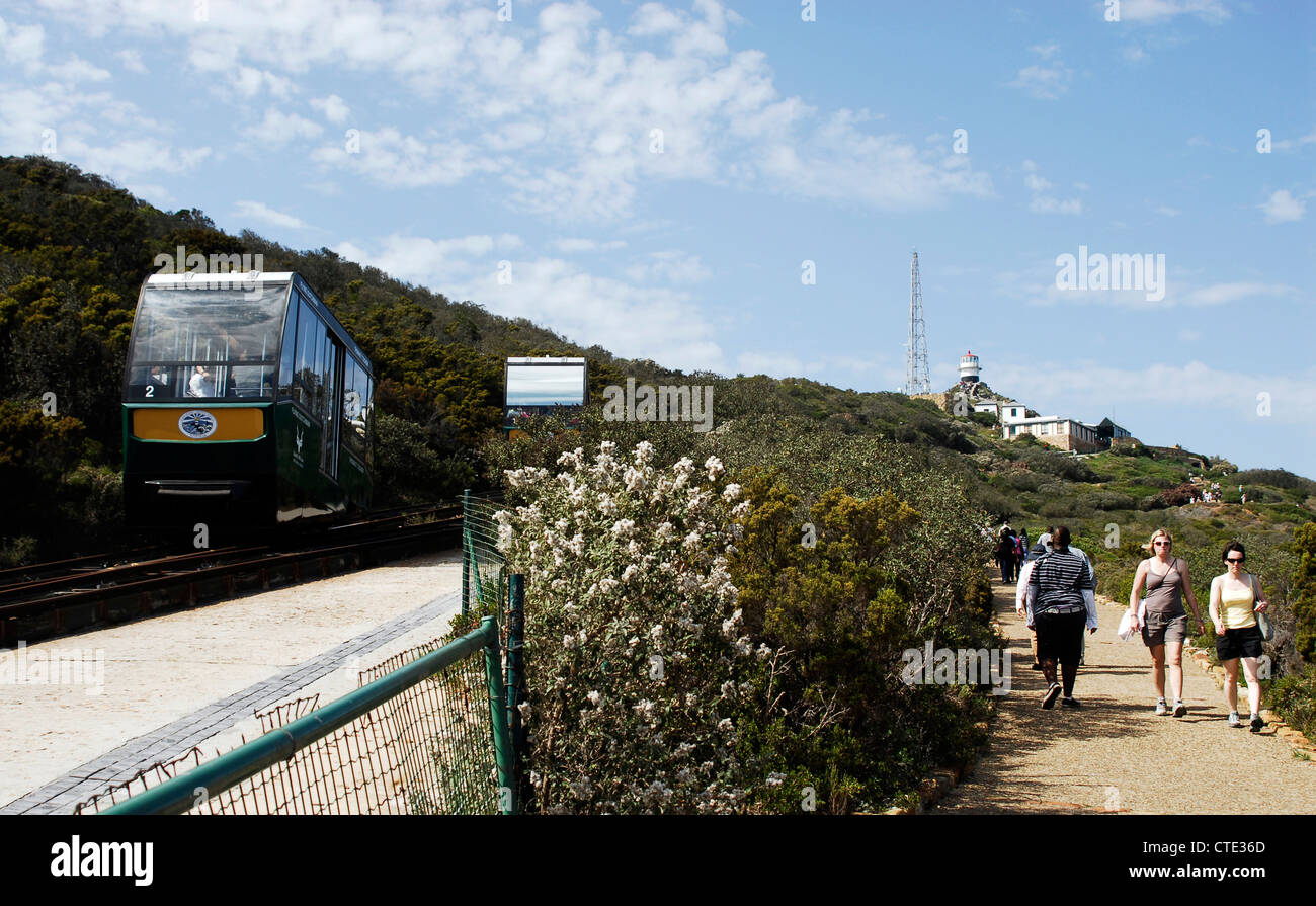 Flying Dutchman funicular railway Cape Point, Cape Peninsular, South ...