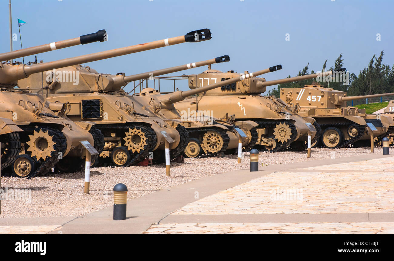 Memorial and the Armored Corps Museum in Latrun, Israel Stock Photo - Alamy