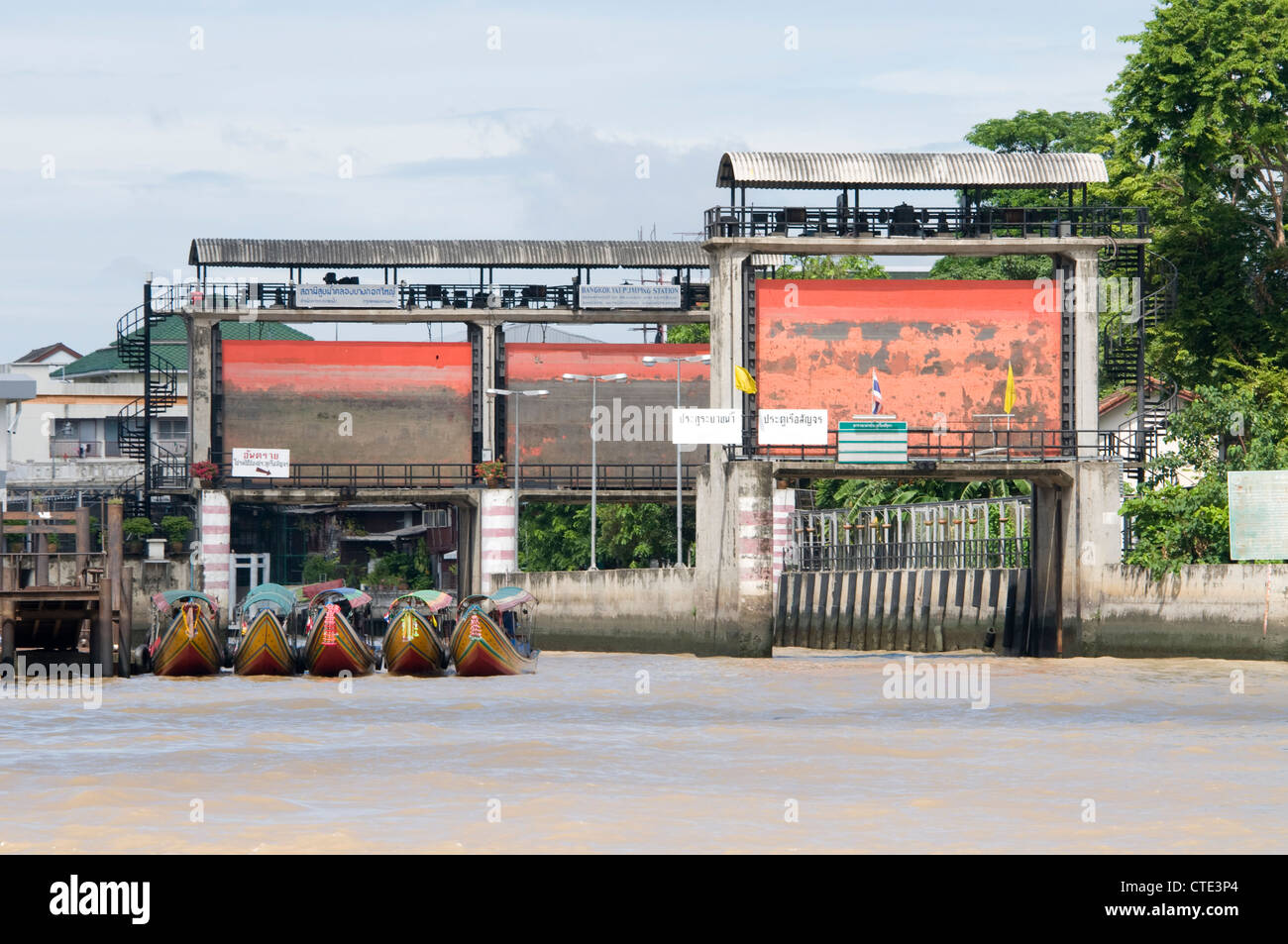 Thai flood gate hi-res stock photography and images - Alamy