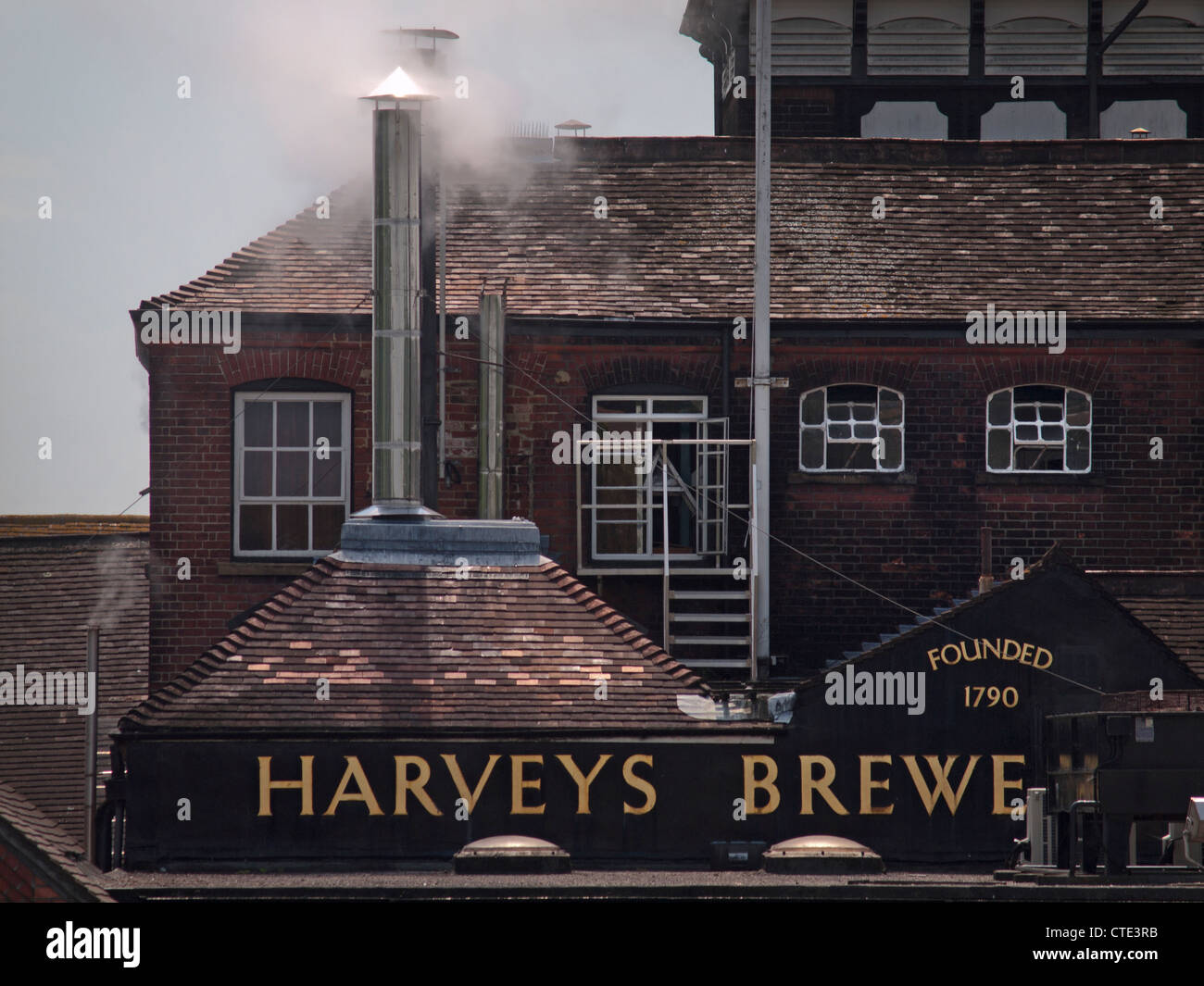 The Harveys Brewery in Lewes,East Sussex,England Stock Photo - Alamy