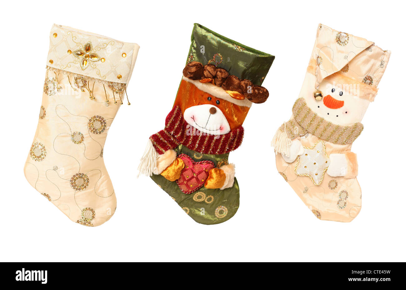 Stocking Cut Out Stock Images & Pictures - Alamy