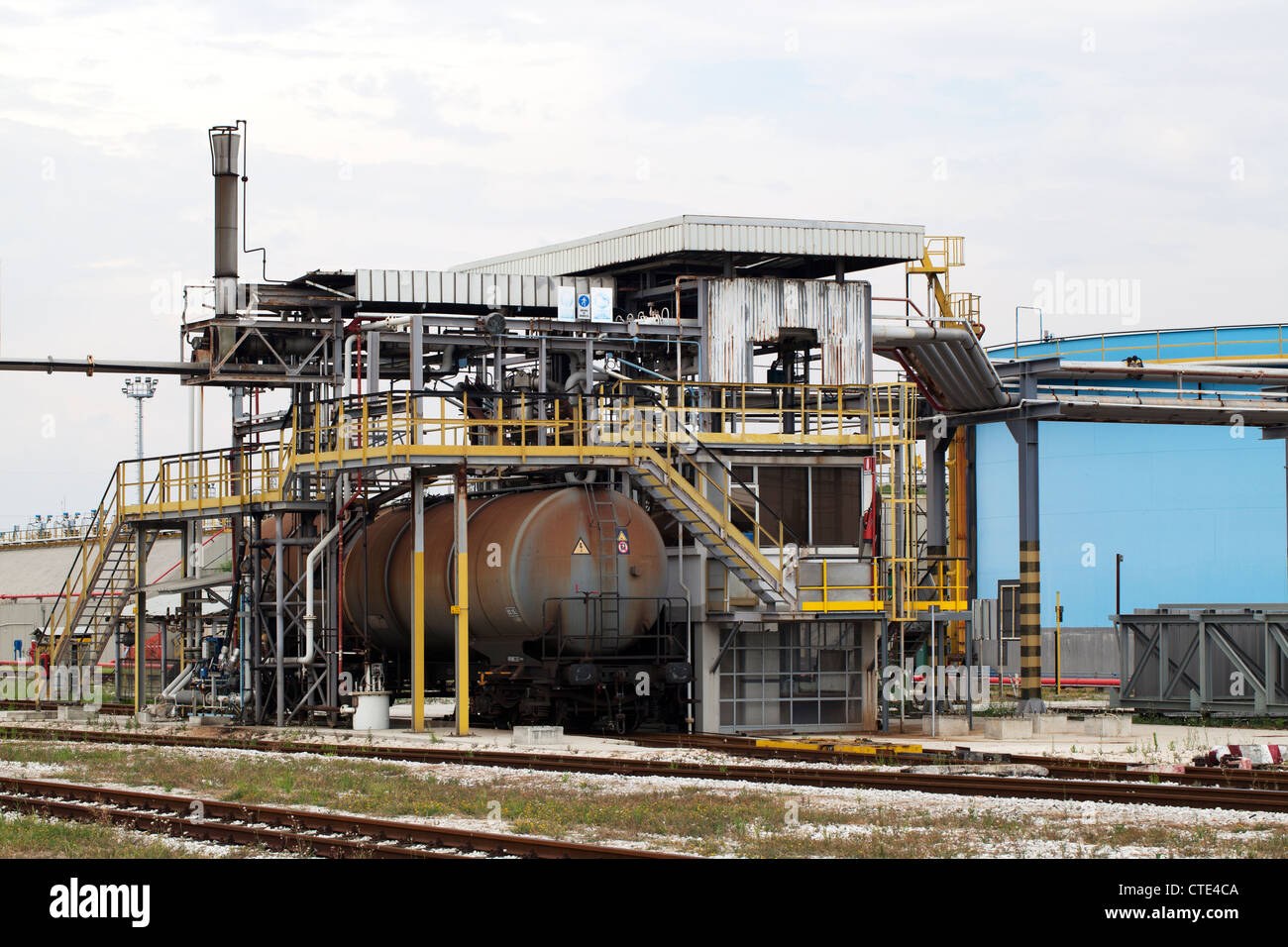 Industrial landscape panorama hi-res stock photography and images - Alamy