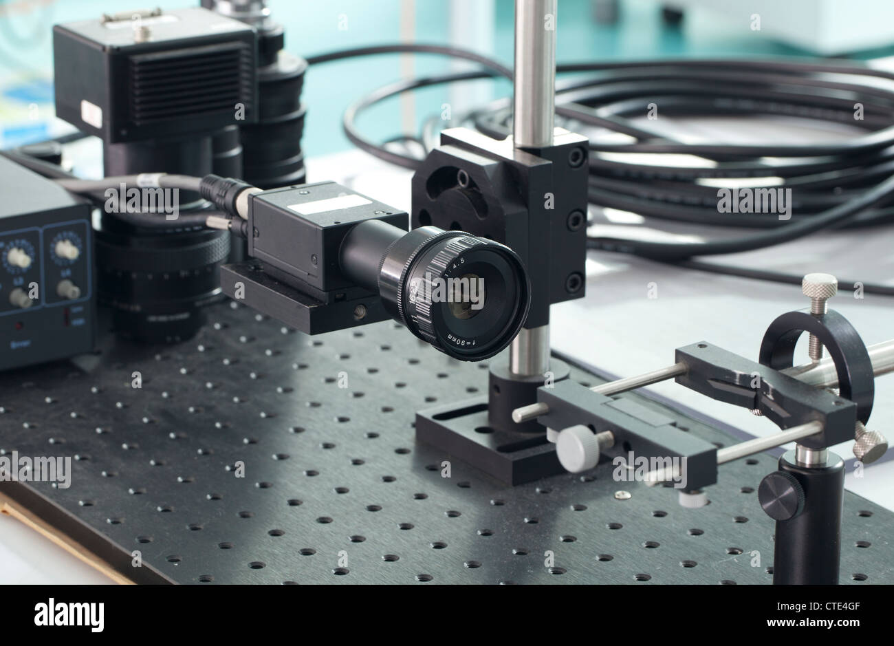 Camera inspection control Stock Photo - Alamy