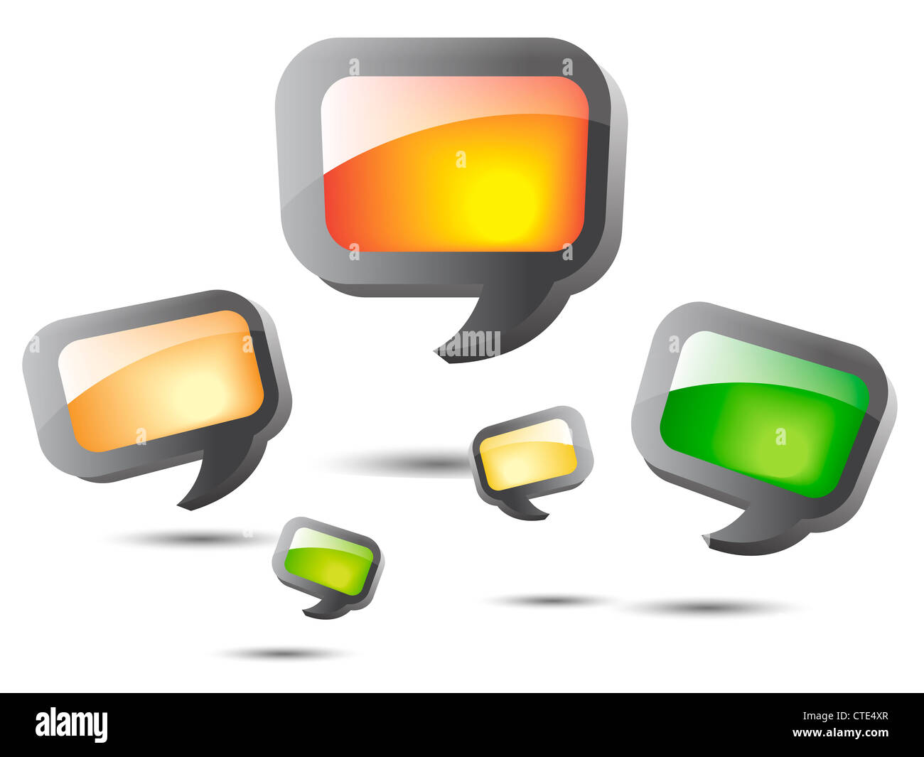 Spoken communication Cut Out Stock Images & Pictures - Alamy