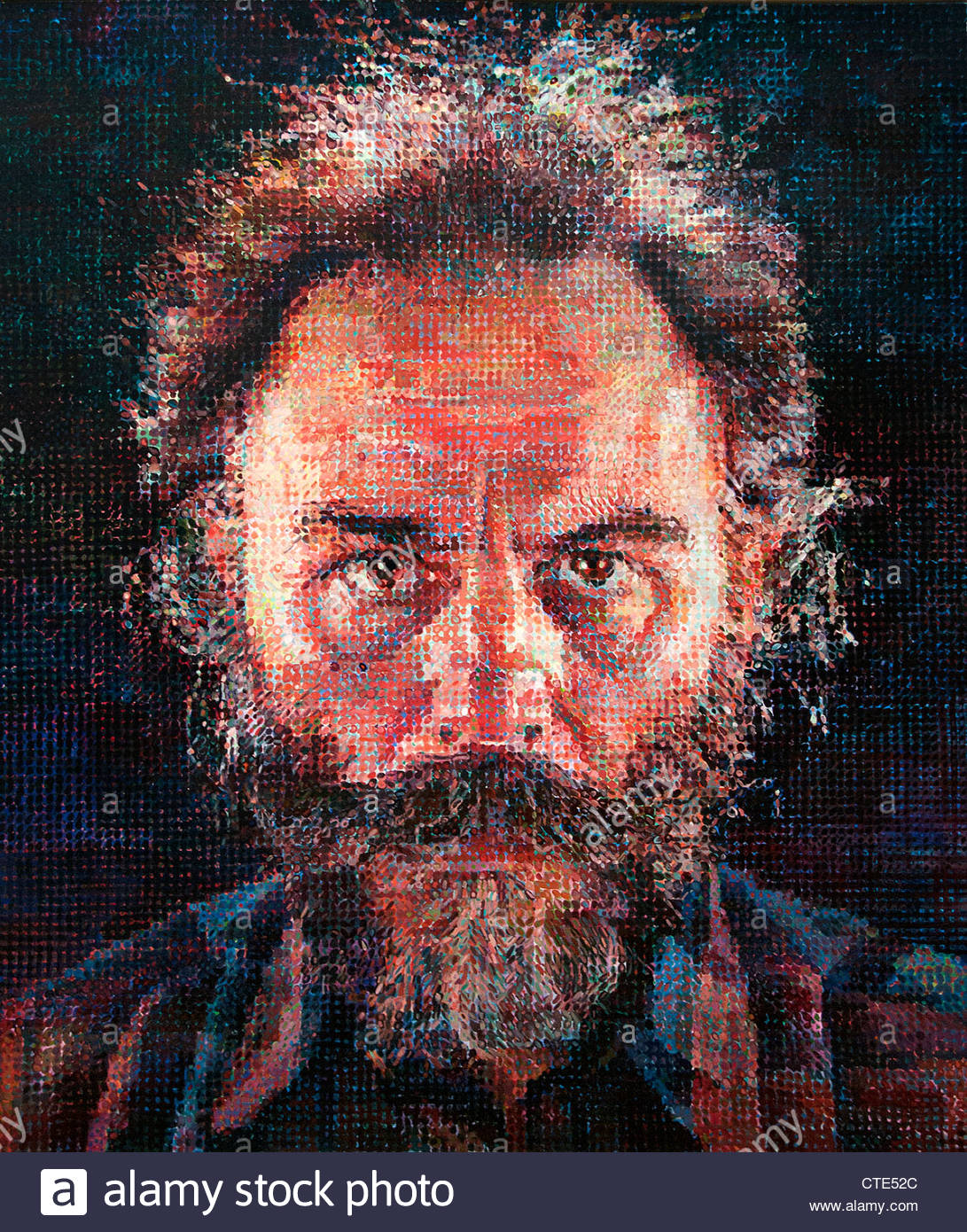 Chuck Close Artist Stock Photos & Chuck Close Artist Stock Images - Alamy