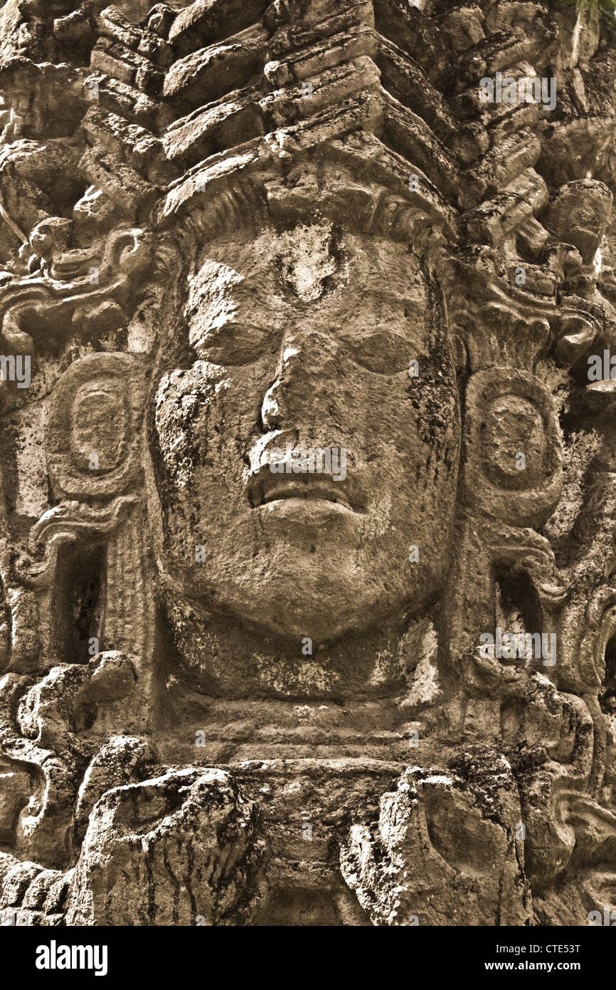 Mayan carving hi-res stock photography and images - Alamy