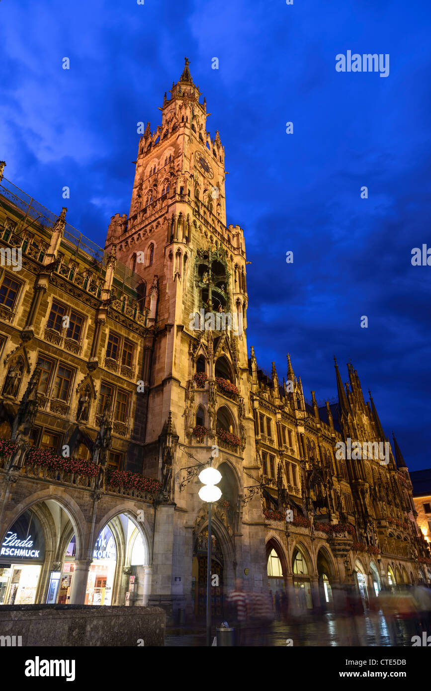 Neues Rathaus, Marienplatz, Munich,Germany,Europe Stock Photo - Alamy