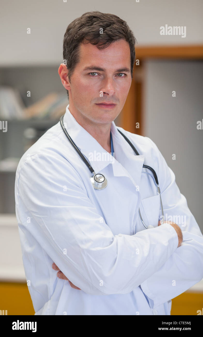 Serious Male Receptionist High Resolution Stock Photography and Images ...