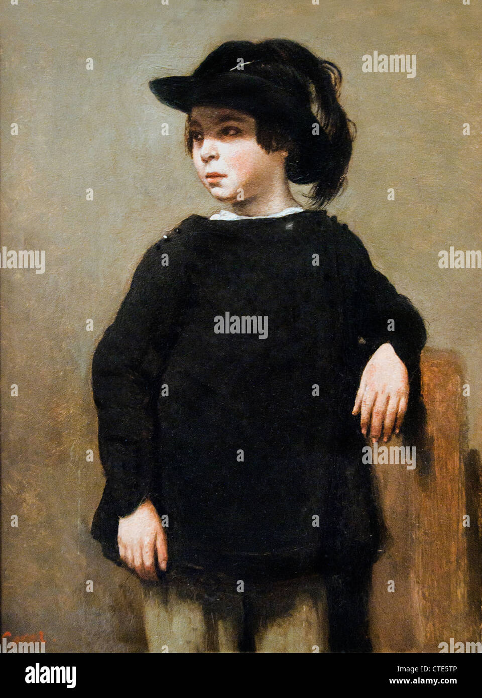 Camille corot portrait hi-res stock photography and images - Alamy