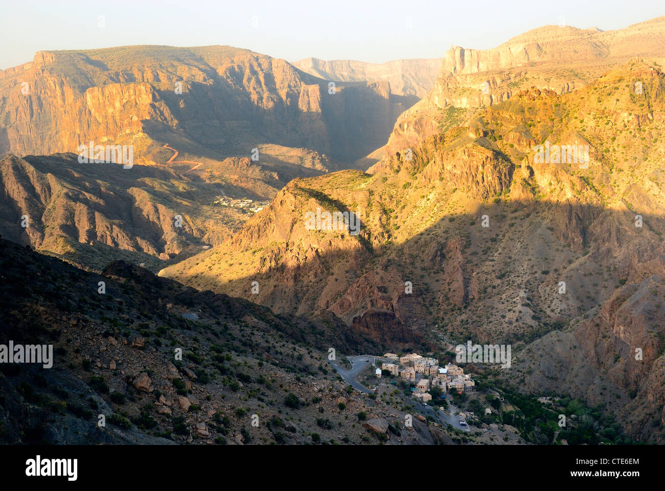 Akhdar Mountains Map
