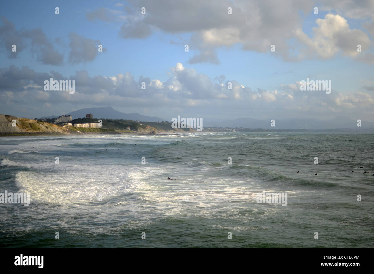 Cote des basques beach hi-res stock photography and images - Alamy