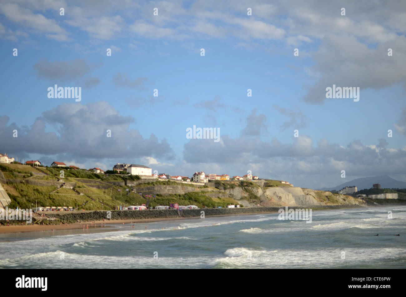 Cote des basques beach hi-res stock photography and images - Alamy