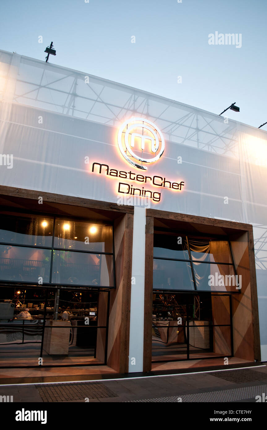 Master chef dining restaurant sydney hi-res stock photography and ...