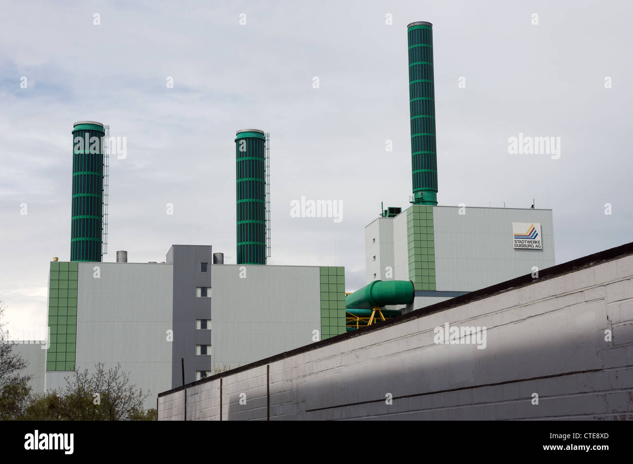 Gas-fired power station Stock Photo - Alamy