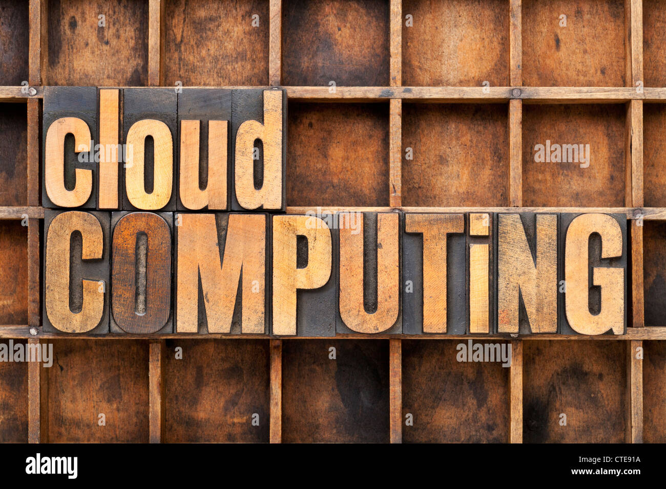 Cloud computing text hi-res stock photography and images - Alamy