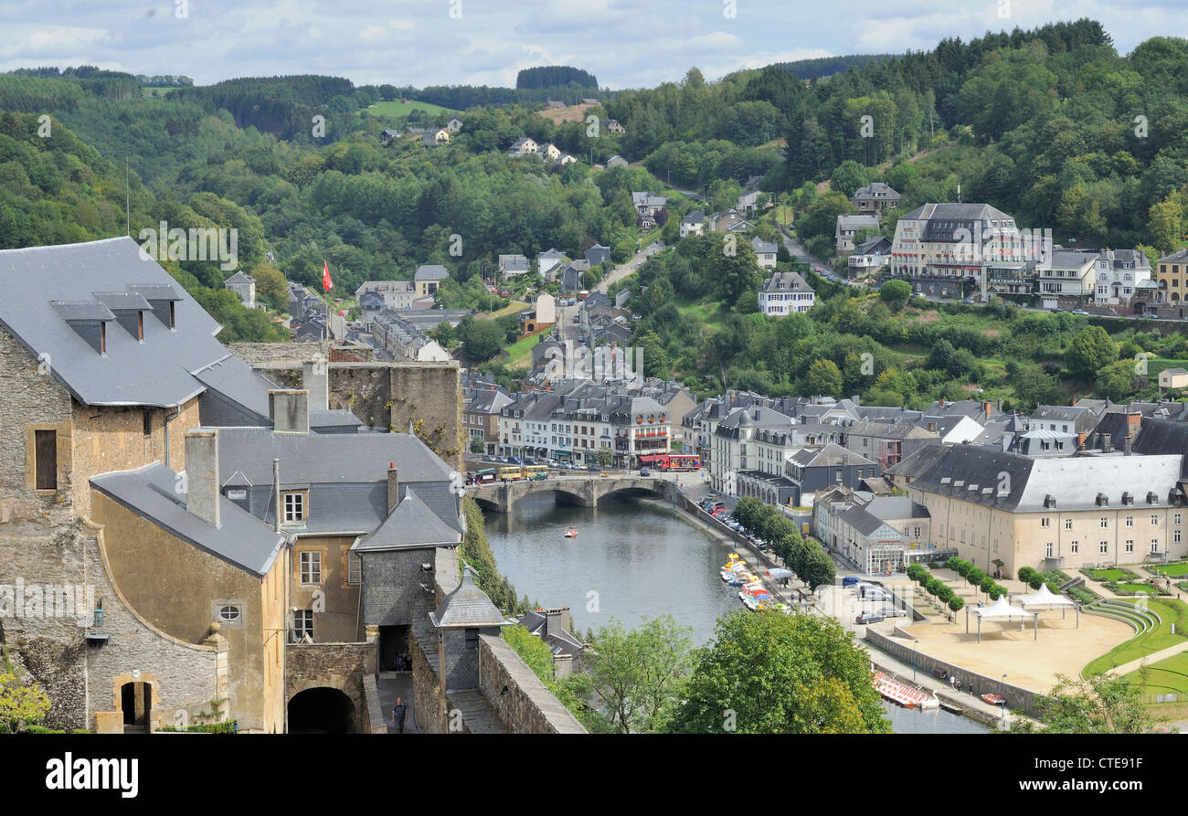 Semois river at Bouillon, Ardennes Stock Photo - Alamy