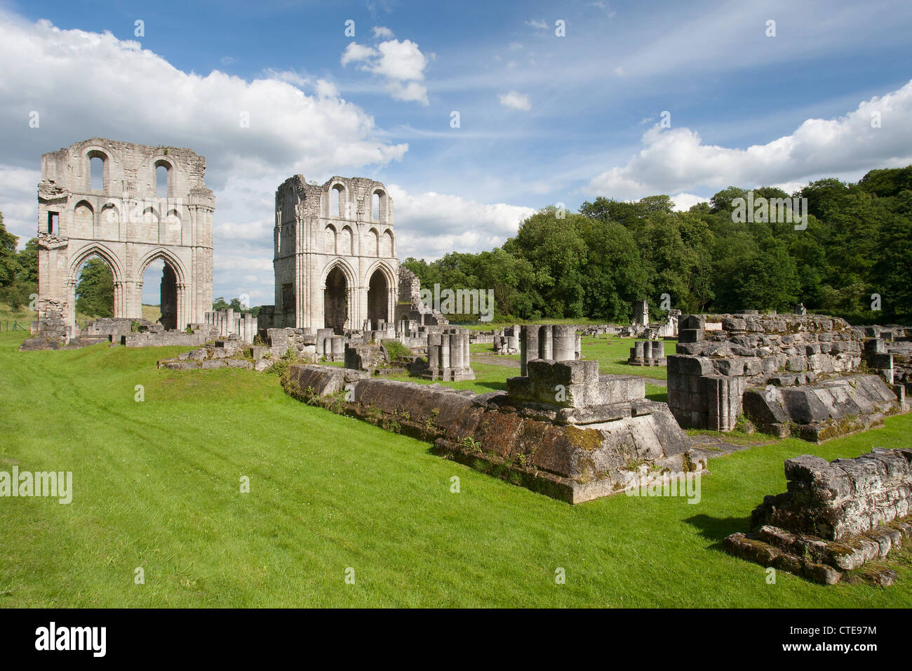 Roche Abbey, Maltby, near Rotherham, South Yorkshire, England, UK Stock ...