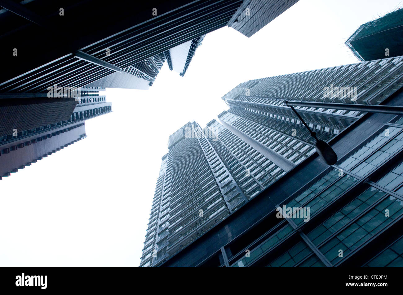 Modern high rise buildings in Hong Kong Stock Photo - Alamy