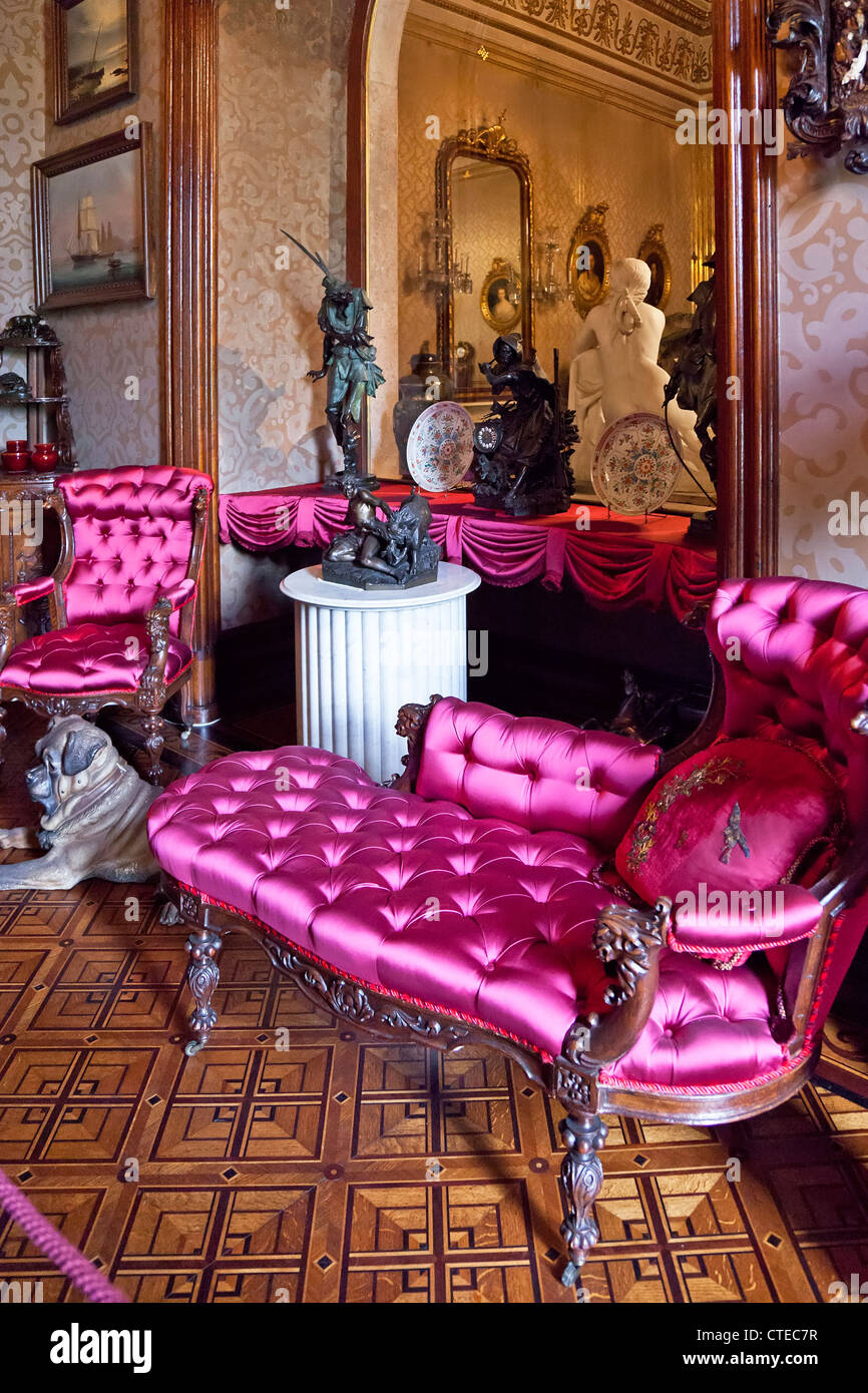 Oak Cabinet (Gabinete de Carvalho) in Ajuda National Palace, Lisbon ...