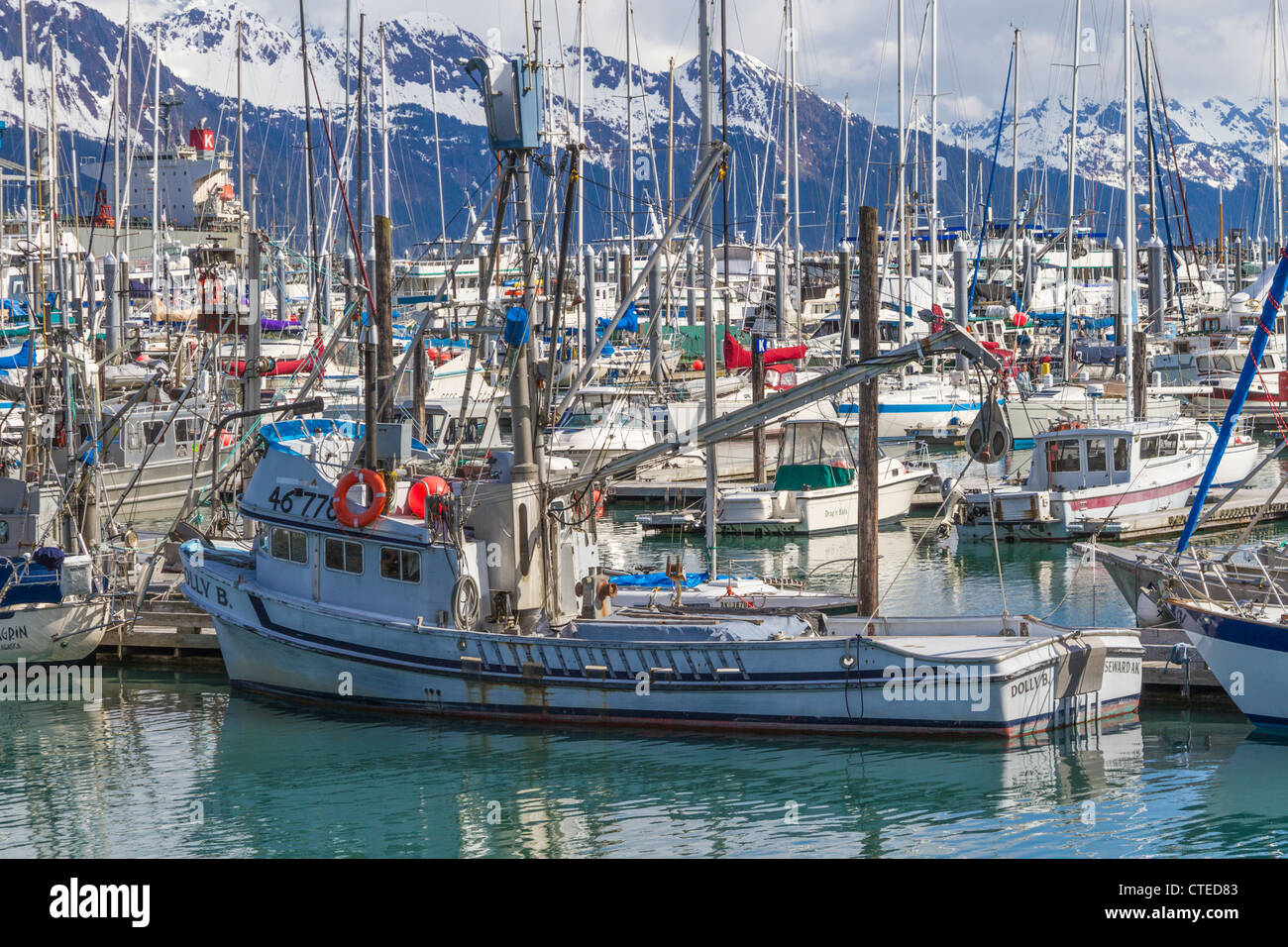 Harbor area referred to as "small boat harbor" in Seward, Alaska ...