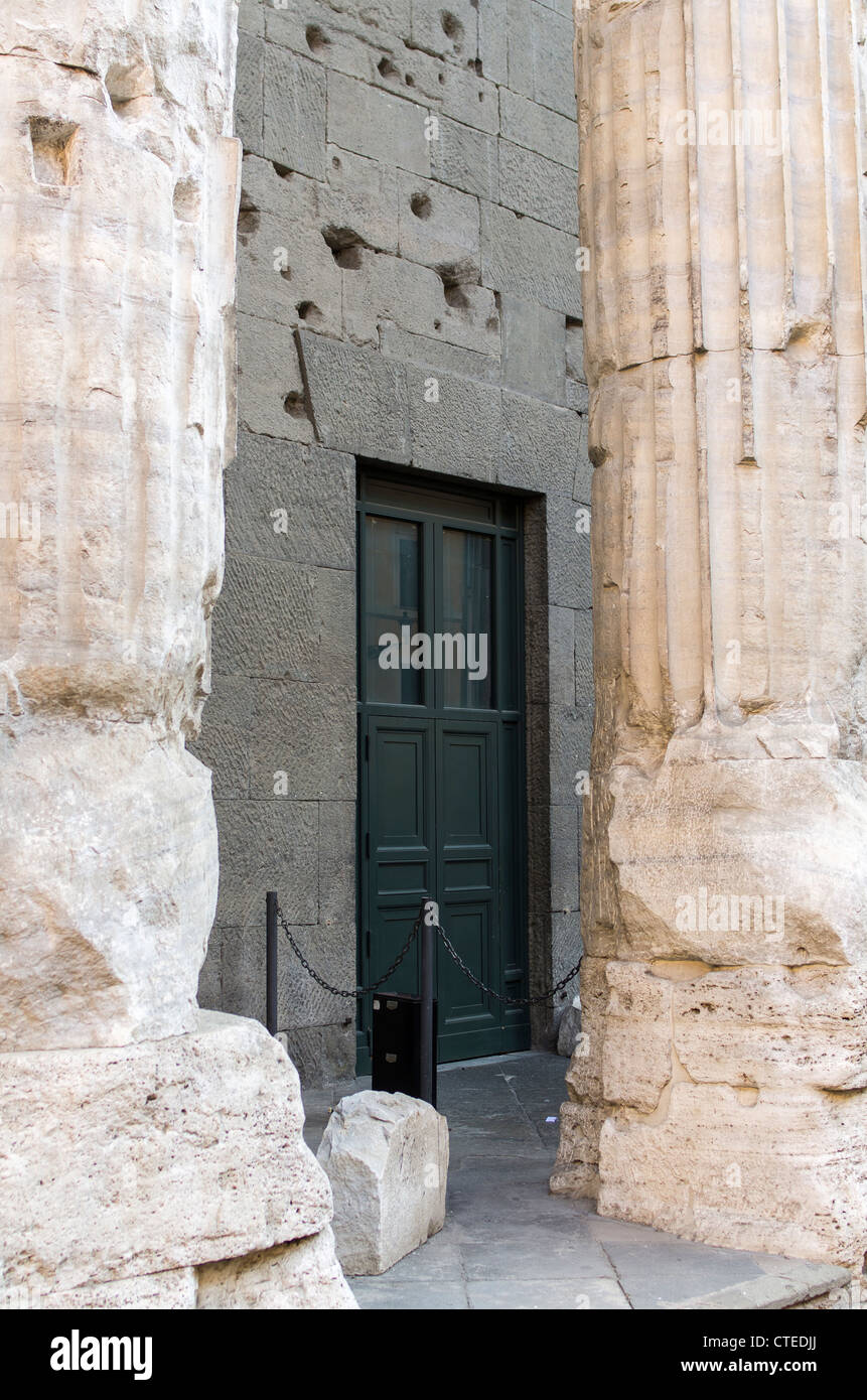 An old Roman building converted into a modern office near Piazza Navona ...