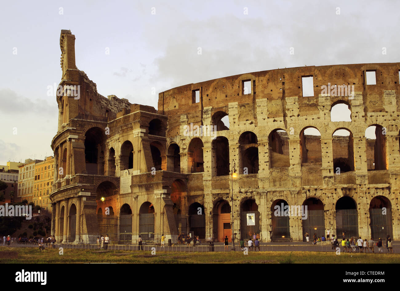 Rome colosseum hdr sunset hi-res stock photography and images - Alamy