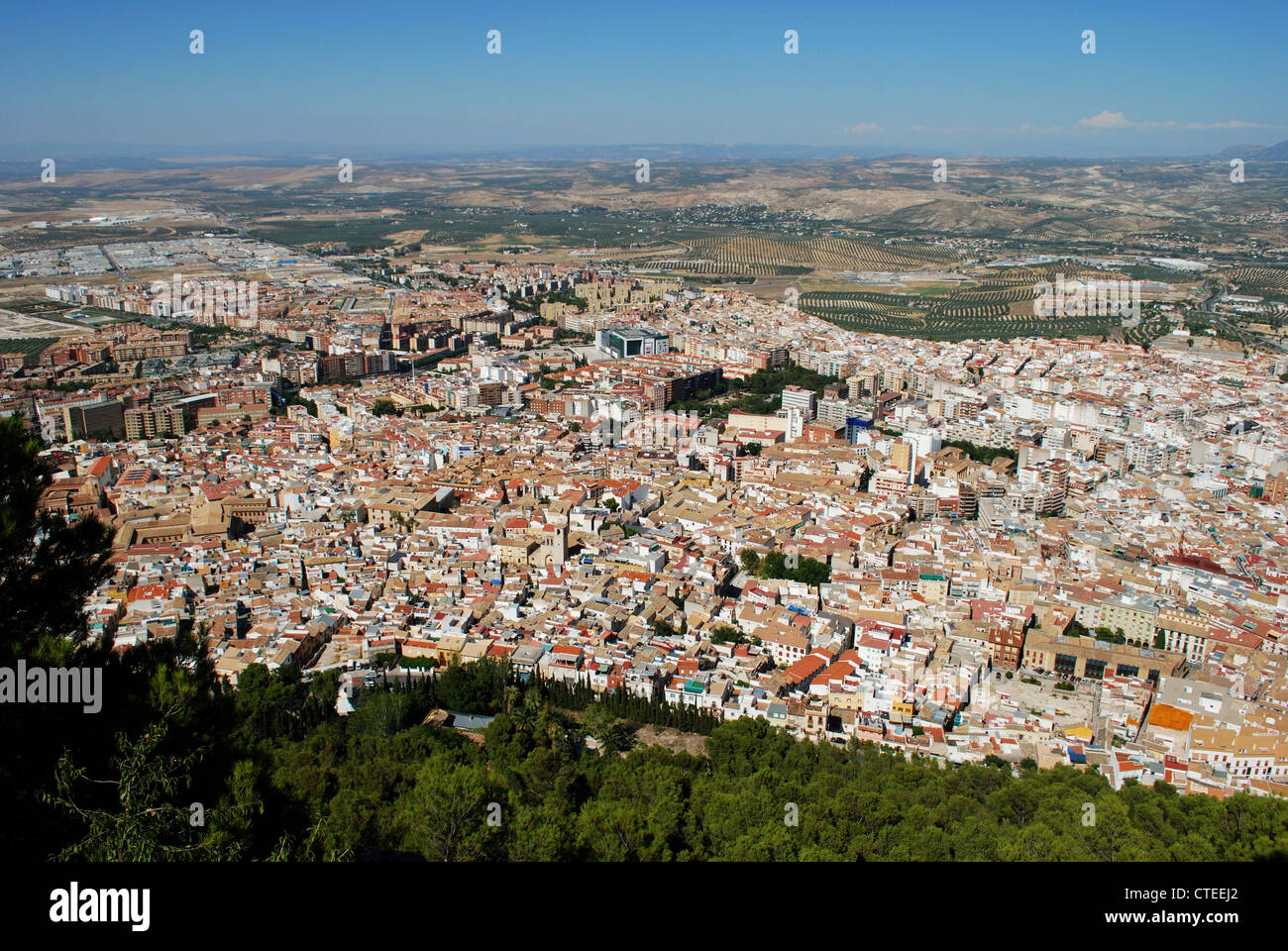 Jaen city view hi-res stock photography and images - Alamy