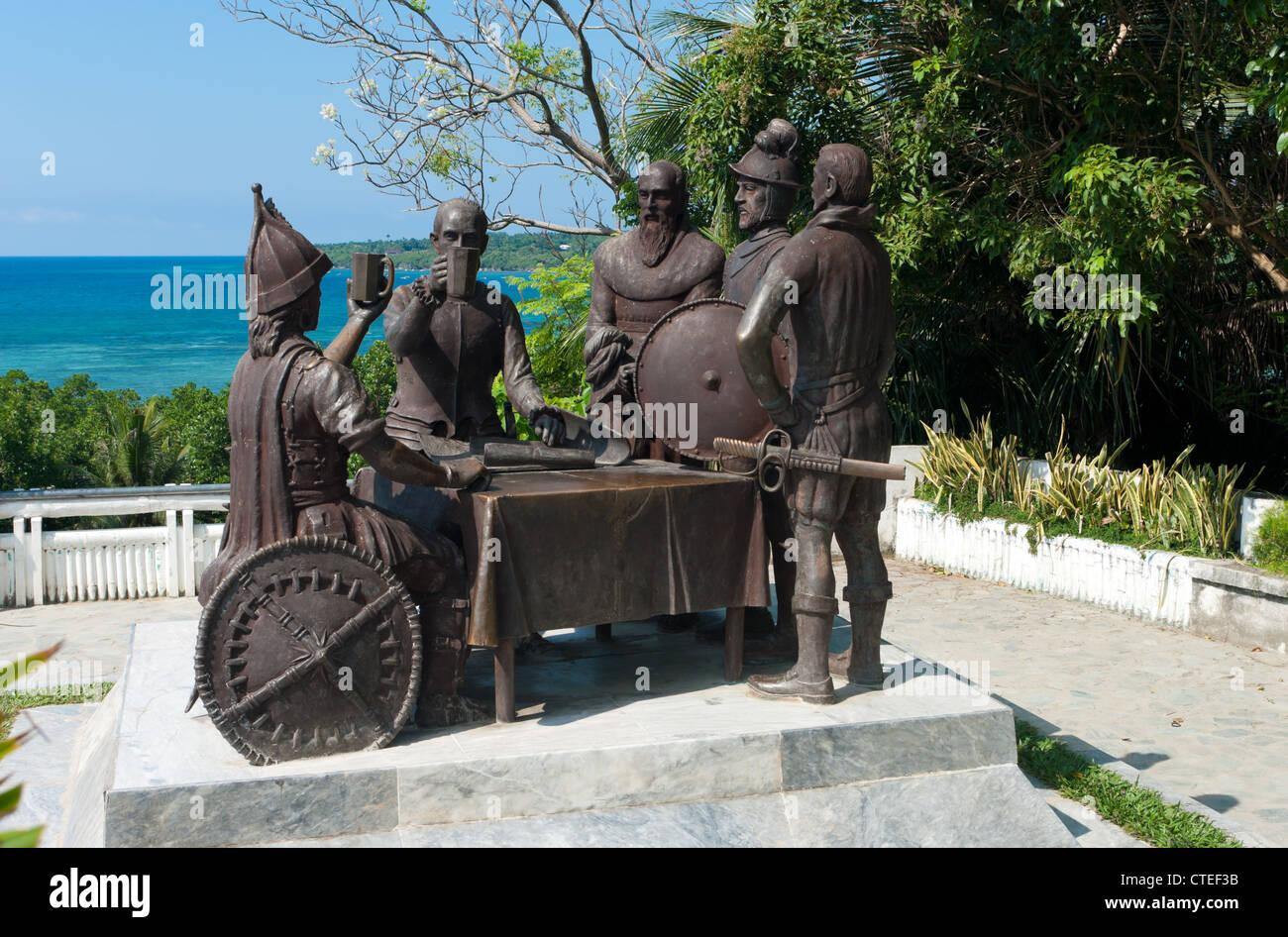 Blood compact statue in tagbilaran hi-res stock photography and images ...