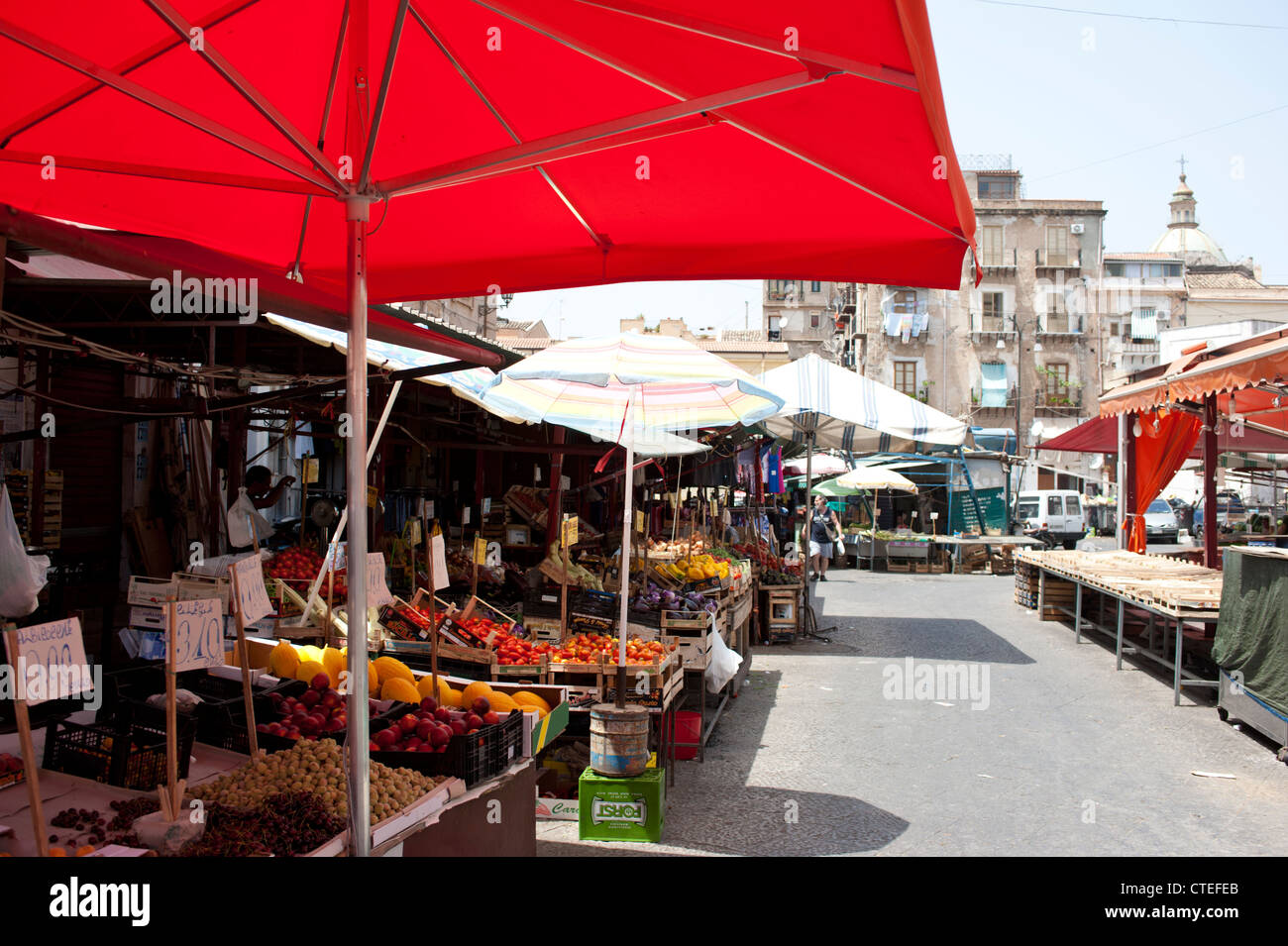 Ballaro Market, Old Palermo, Sicily, Italy Stock Photo - Alamy