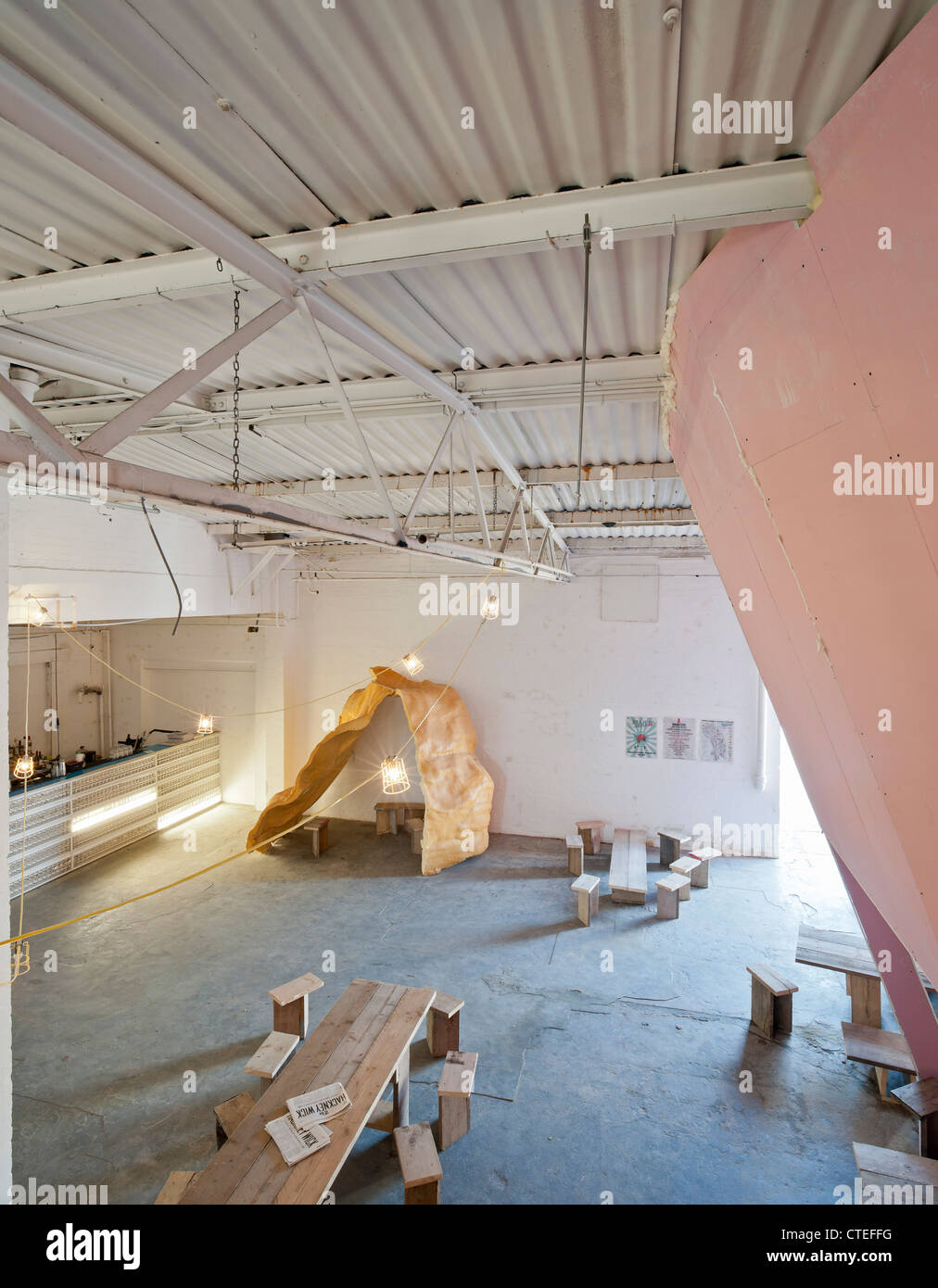 The Yard Theatre, London, United Kingdom. Architect: Practice ...