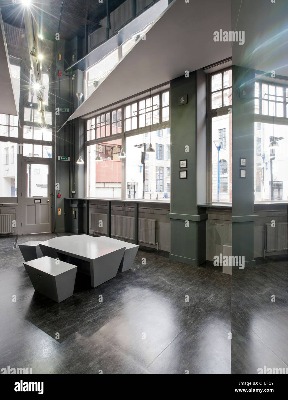 Student Salon, LSE Campus in Holborn, London, United Kingdom. Architect ...