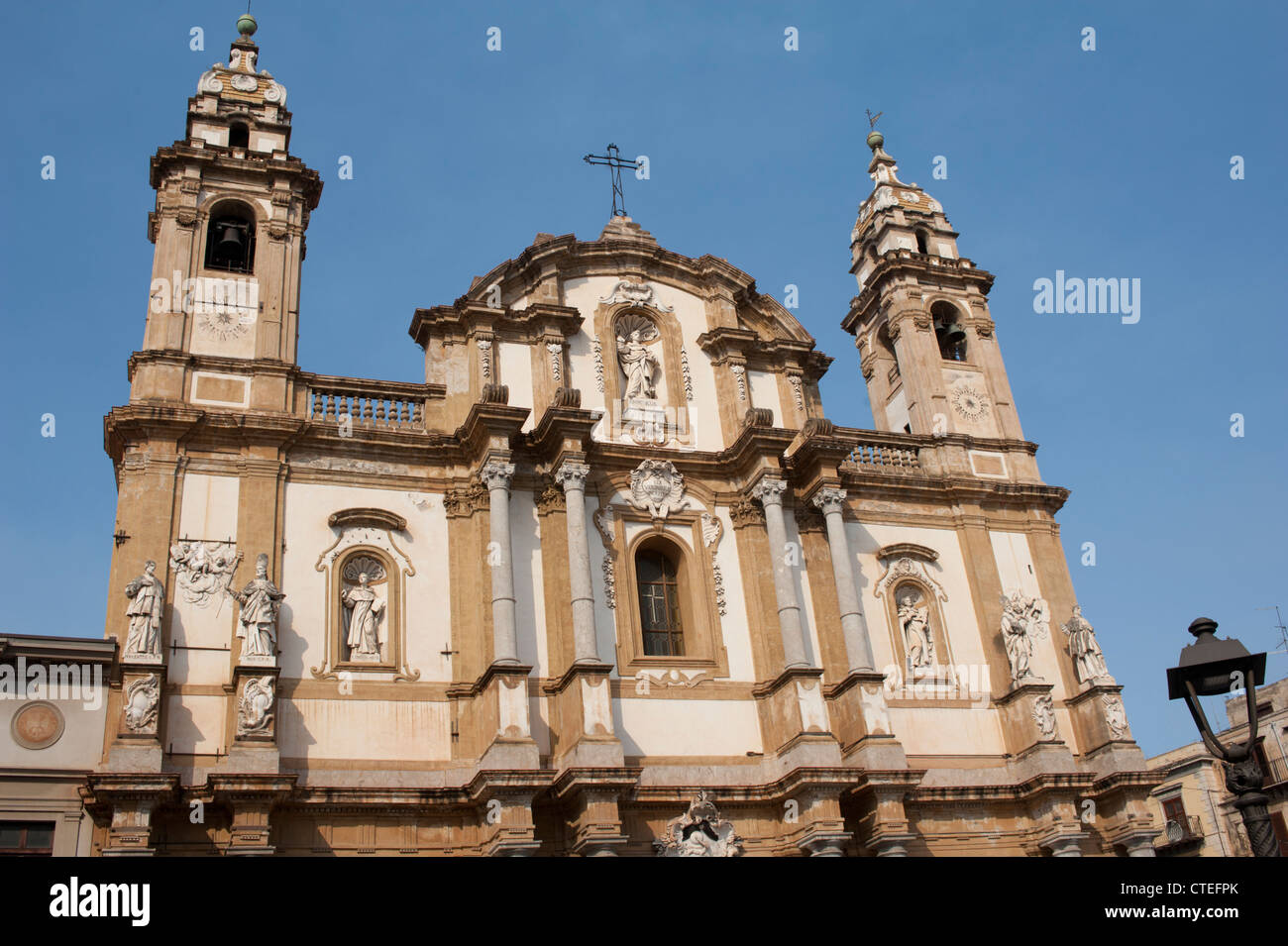 Chiesa di San Domenico, Via Roma, Palermo, Sicily, Italy Stock Photo ...