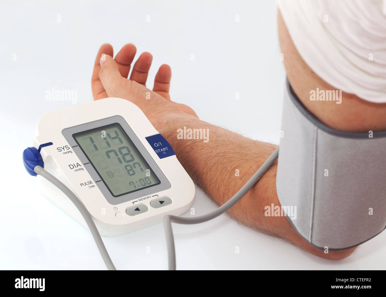 Blood pressure check hi-res stock photography and images - Alamy
