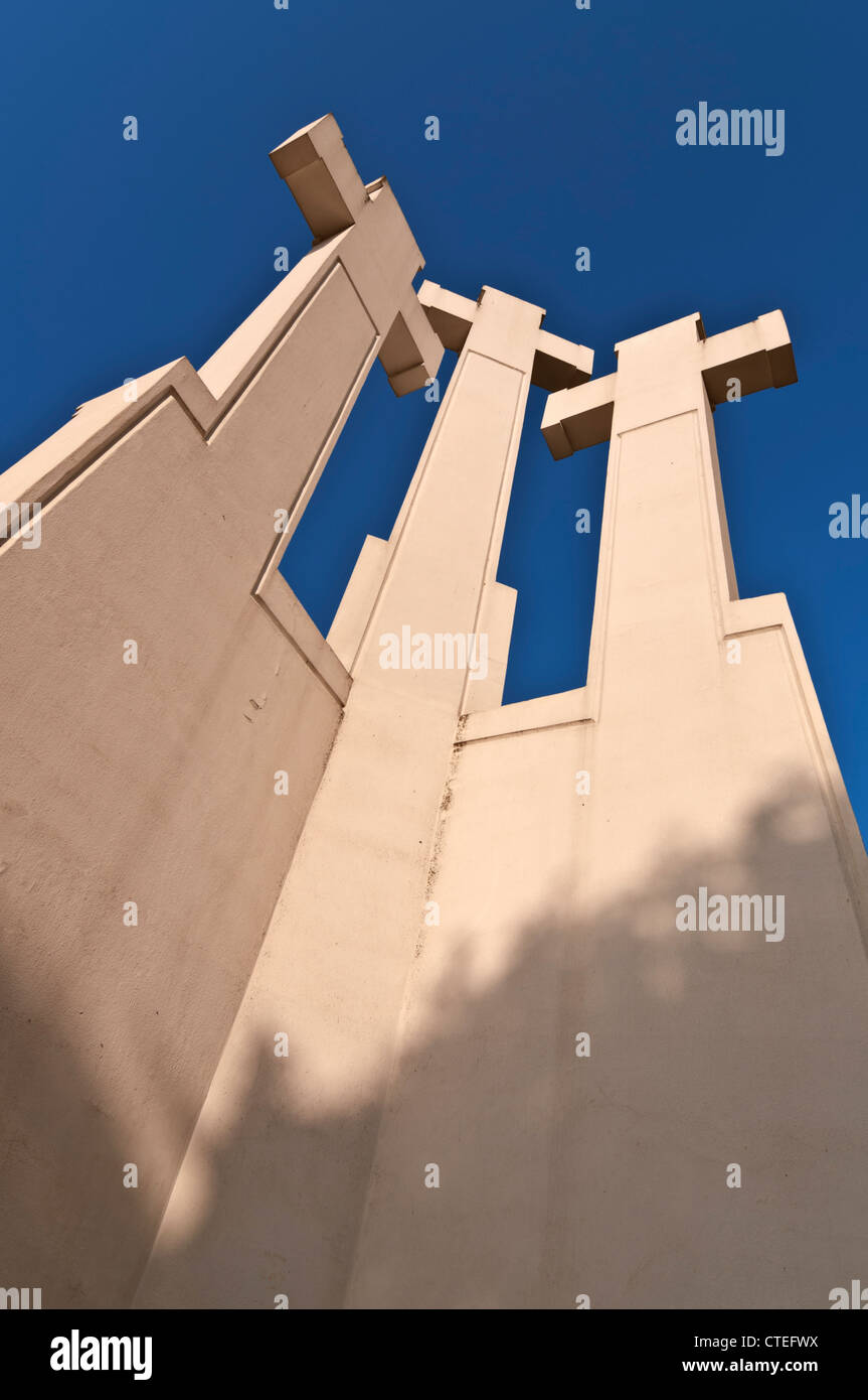 Three Crosses Hill Vilnius Lithuania Stock Photo - Alamy