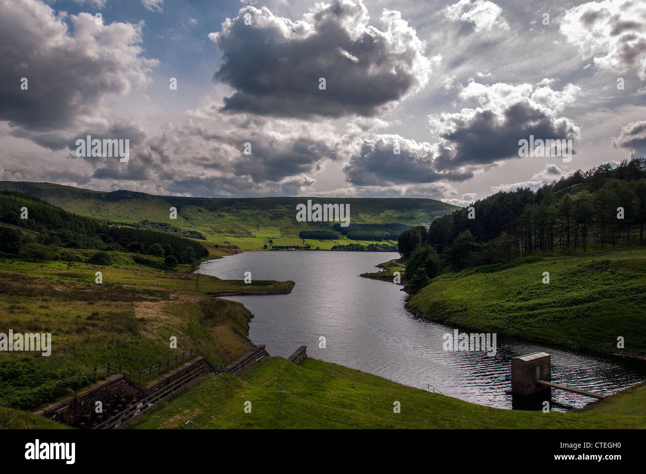 Dovestone Reservoir, Greenfield, Oldham UK Stock Photo - Alamy