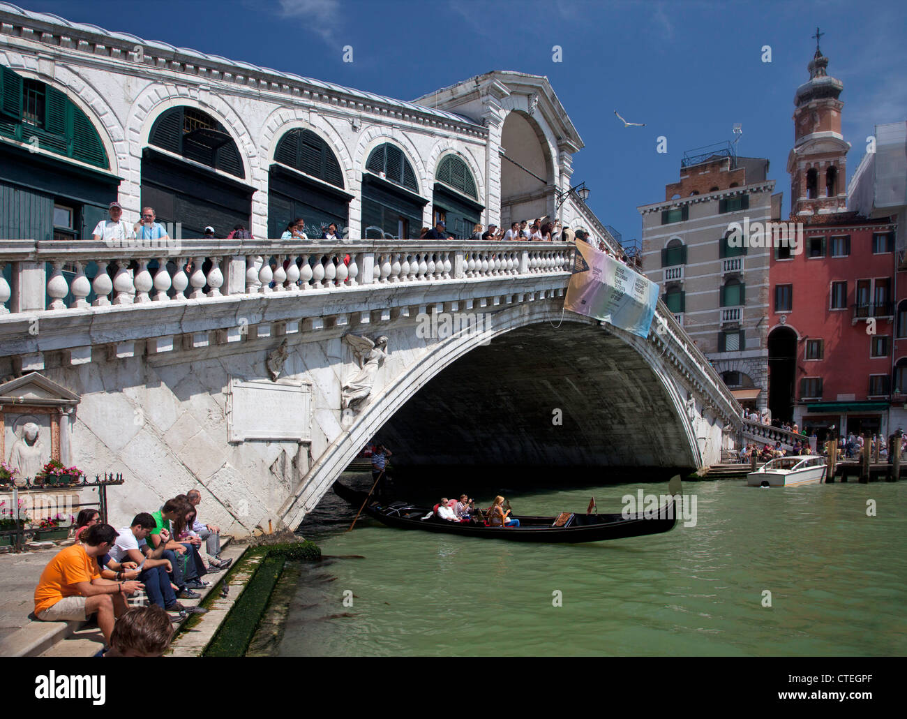 Rialto Bridge Venice Stock Photo - Alamy