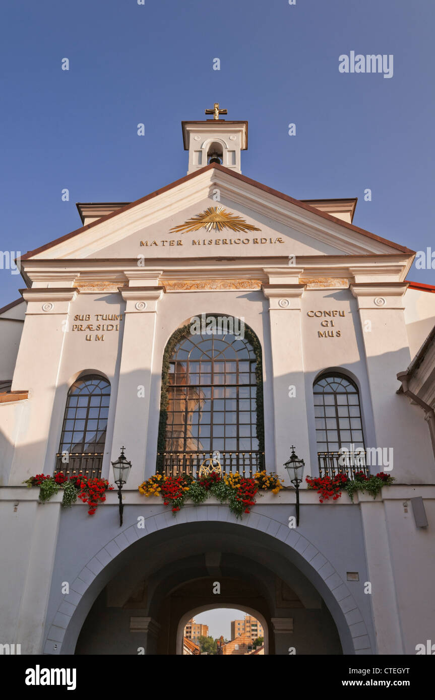 Gates of Dawn Vilnius Lithuania Stock Photo - Alamy