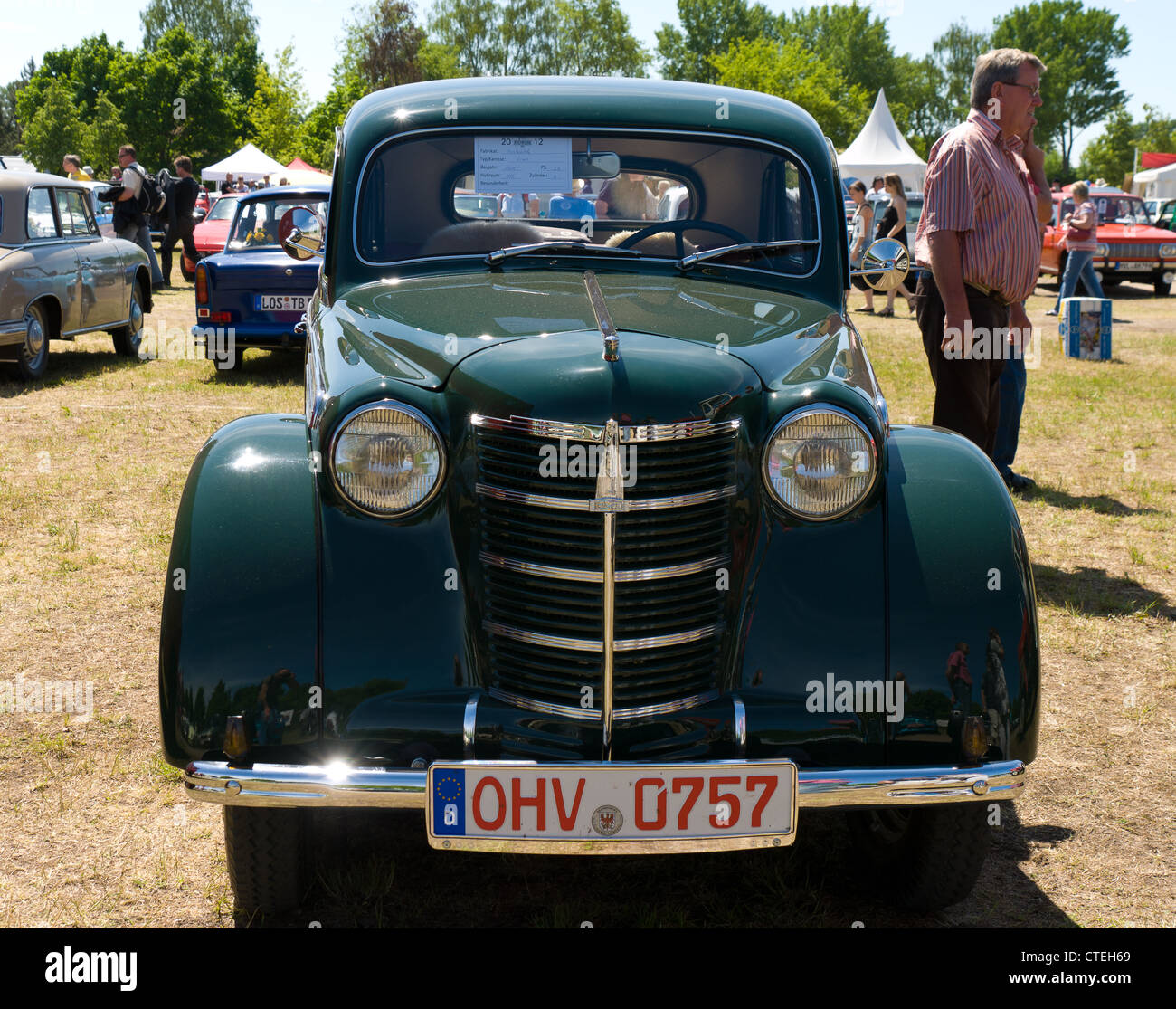 Soviet post war car moskvitch hi-res stock photography and images - Alamy
